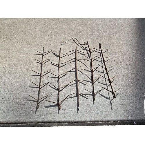 Antique Farmhouse Indian Corn Cob Metal Wire Hanging Drying Rack Lot Of ...