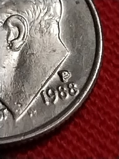 1988 P Dime Double Die P | eBay