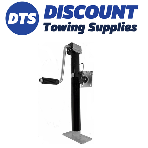 Heavy Duty Trailer Side Winding Jack Leg support Stand Bolt on Quick ...