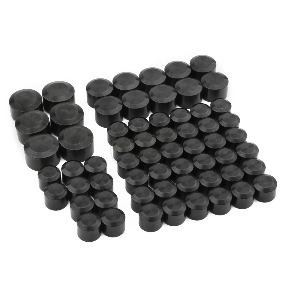 Engine Bolt Covers Cap Kit for Harley M8 Touring Road Street Glide 17 ...