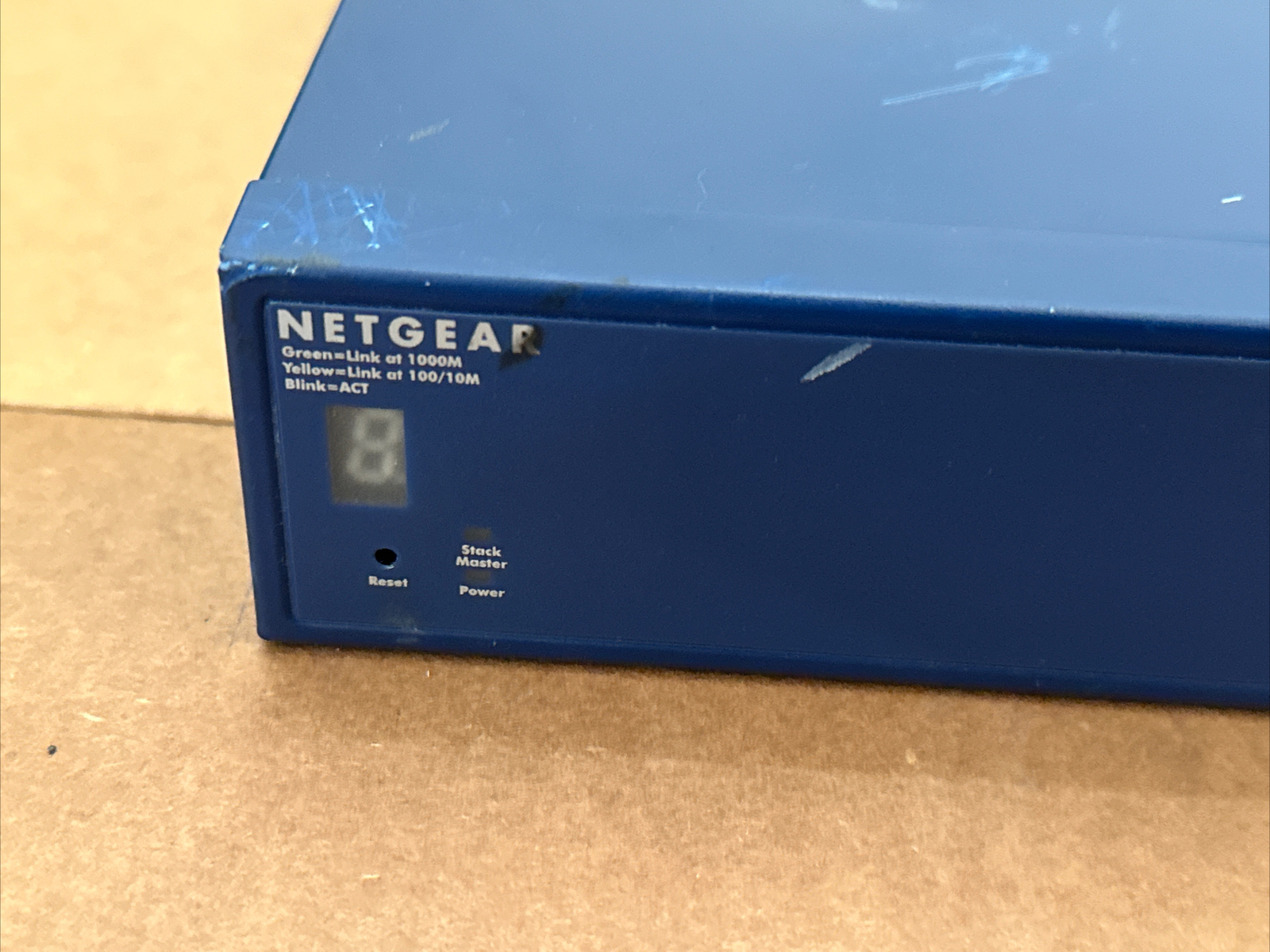 Netgear Prosafe gs724ts 24-Port 10/100/1000 Switch PoE I Untested | eBay