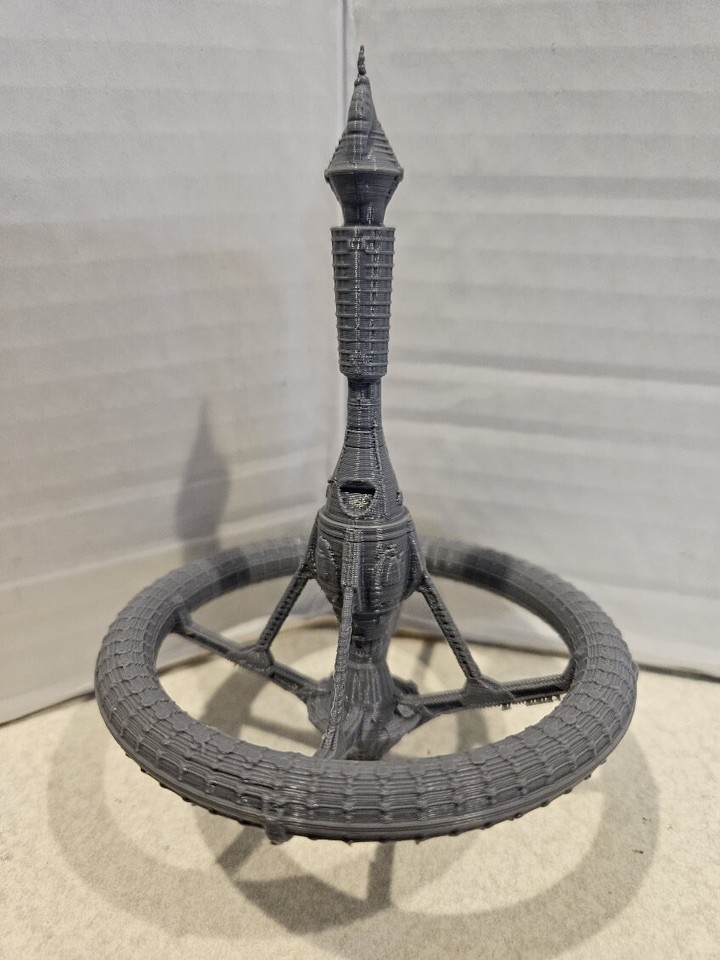3d printed "Zephyr" ring ship Battlestar Galactica fleet 5in | eBay