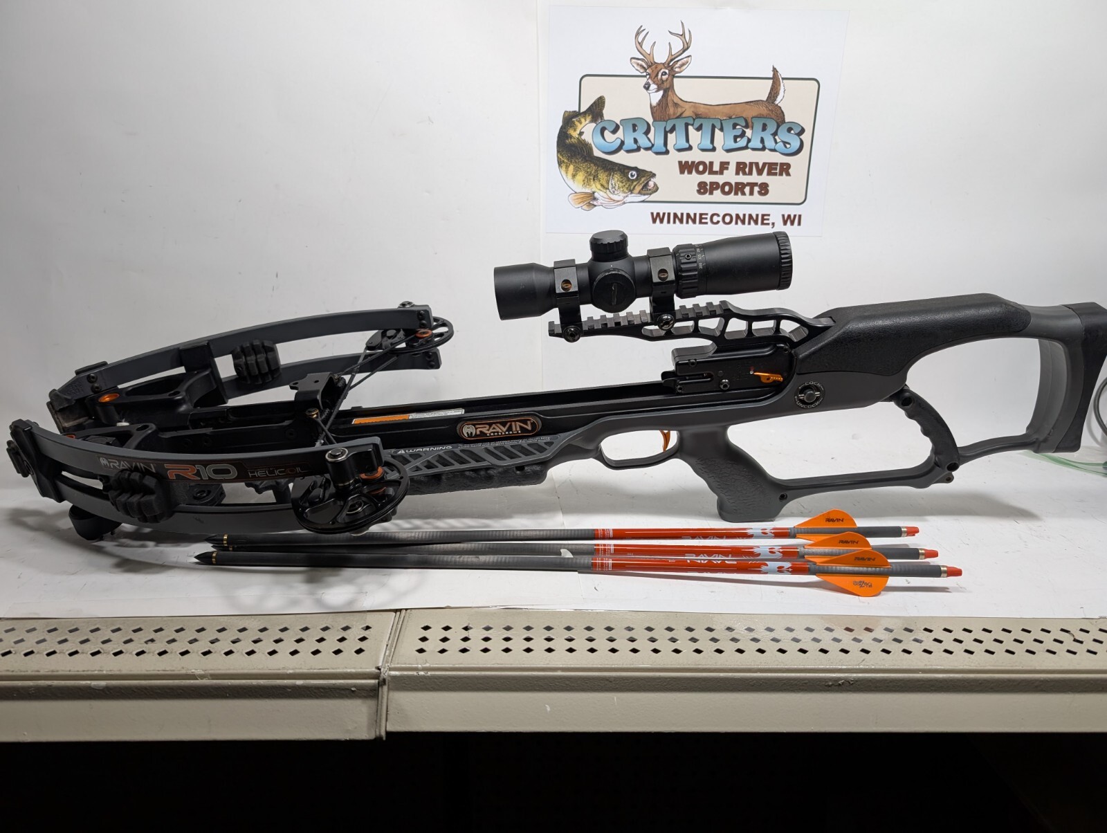 Ravin R10 Crossbow Package! Cock and De-Cock! New Strings and Cables ...