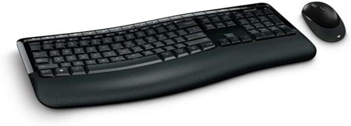 Microsoft Wireless Comfort Desktop 5050 - Keyboard and Mouse | eBay