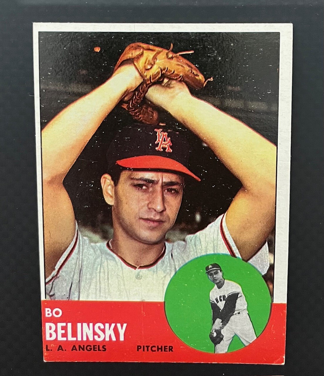 1963 Topps Bo Belinsky LA Angeles 33 EX | eBay