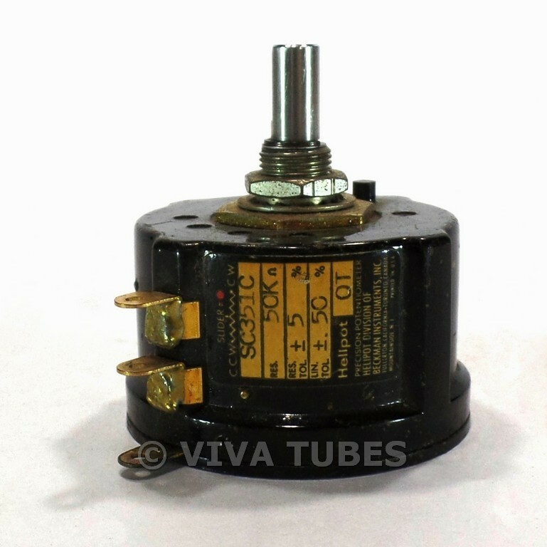 Vintage Helipot SC351C Precision Potentiometer 50000 ohm Resistance | eBay