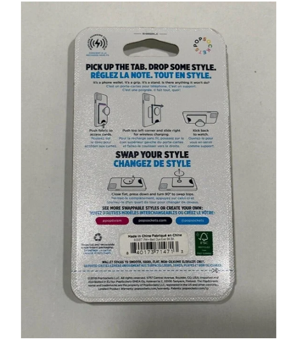 PopSockets PopWallet + Stand, PopGrip Cell Phone Grip - best dye ever | eBay
