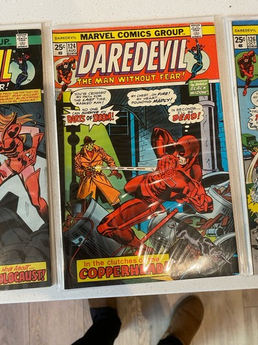 Daredevil #123 124 126 127 128( Marvel, 1975 ) High Grade | eBay