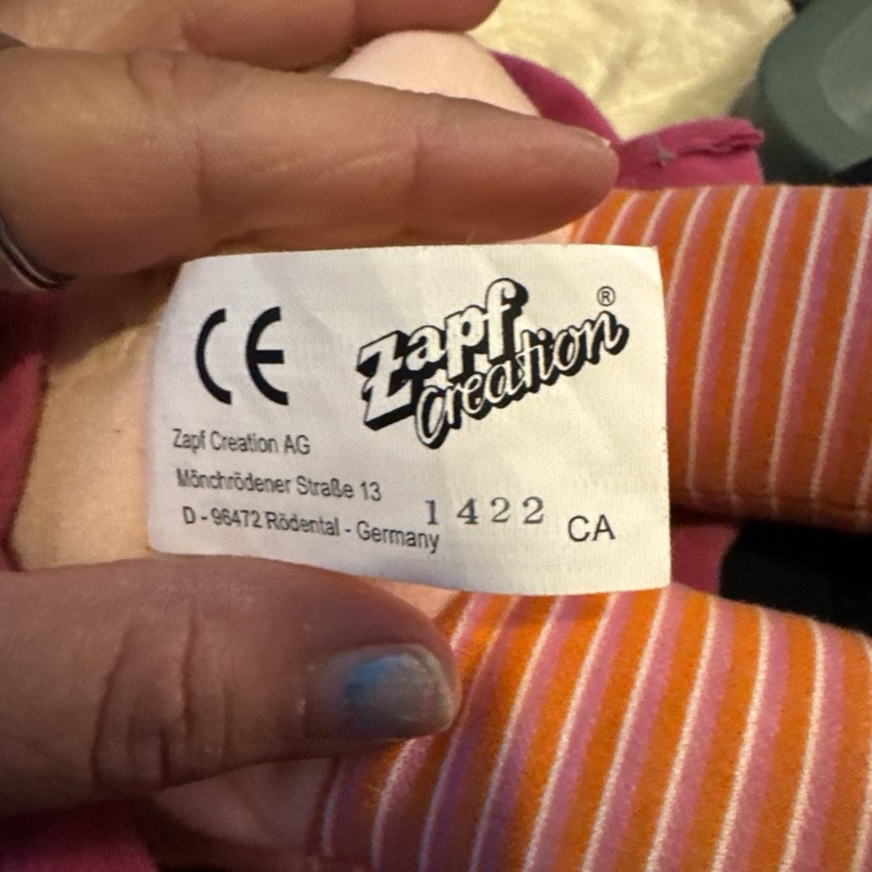 Used Zapf Creation Maggie Raggies doll “Sweetie singer”. Vintage And ...