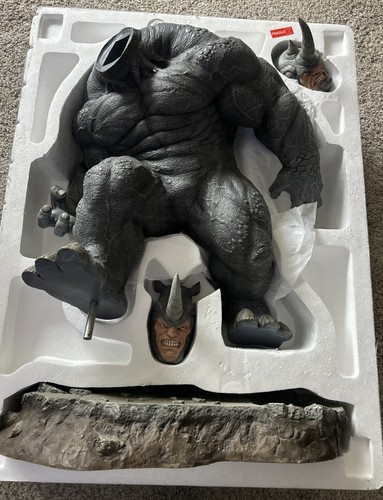 Sideshow Collectibles Marvel, Rhino Comiquette (EX) 1/4” Scale -(389/ ...