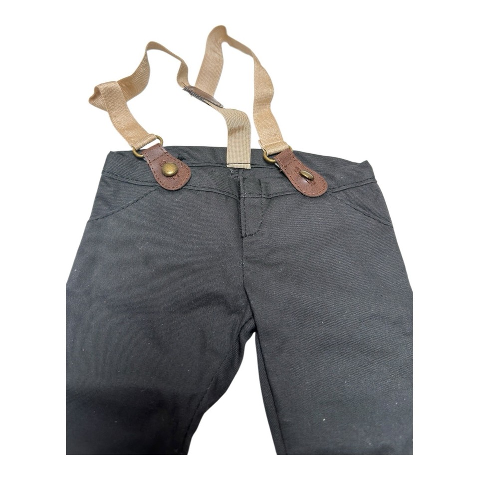 American Girl Doll Gray Pants with Suspenders Only | eBay