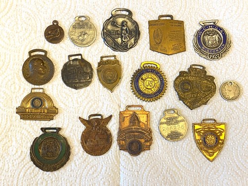 30 Antique Watch Fobs Estate Collection | eBay
