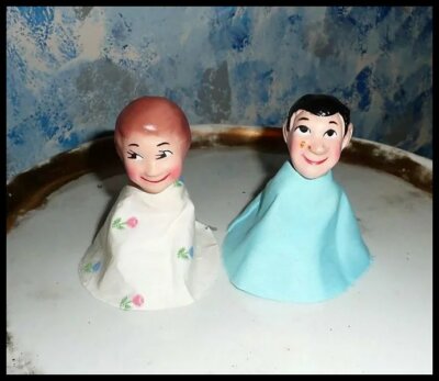 Vintage Highlights Timbertoes Children Finger Puppets | eBay