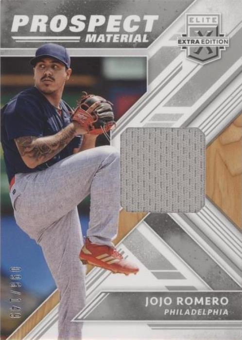 2018 Panini Elite Extra Edition - Prospect Materials JoJo Romero #PM-JR ...