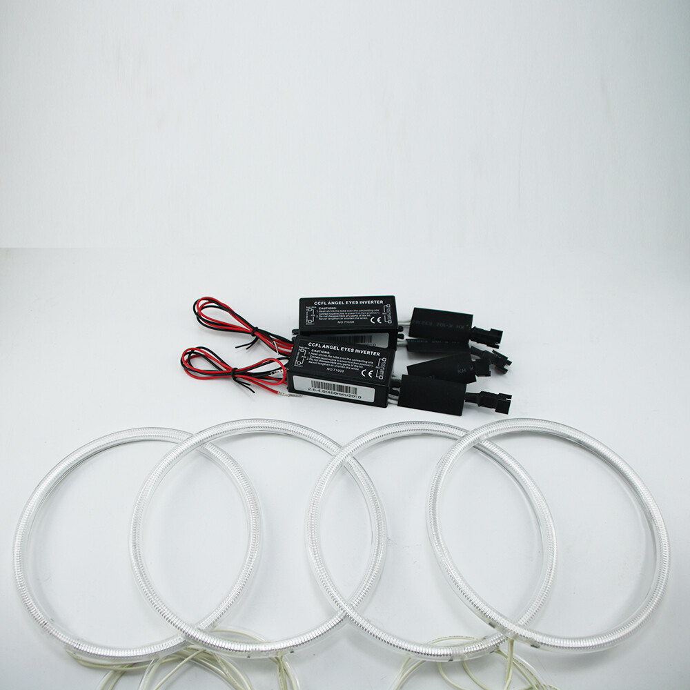 7000K Red CCFL Angel Eye Halo Ring Kit For Chevy Corvette C6 05-13 Car ...
