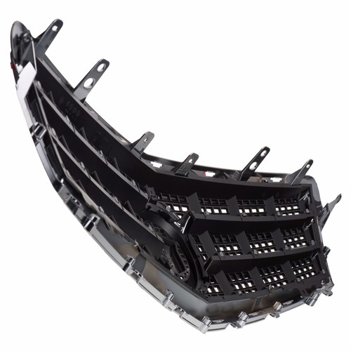 OEM NEW GM Front Bumper Upper Grille Black & Chrome 13-14 Cadillac ATS ...