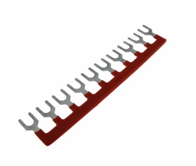 10 POS Shorting Bar Stripe For 20A Screw Barrier Terminal Block w/ Rail ...