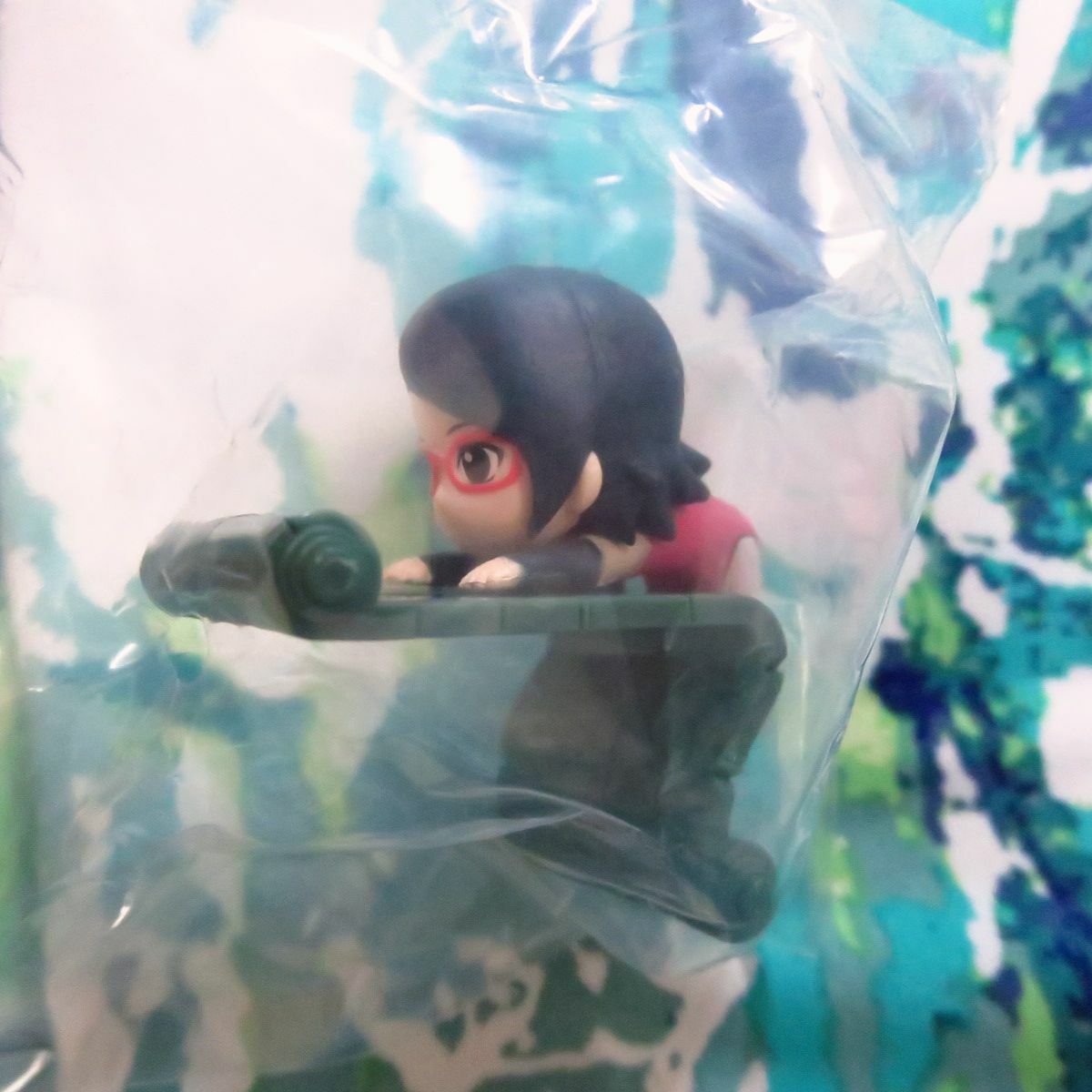 Boruto / Naruto Ramen Stopper Mini Figure - Uchiha Sarada | eBay