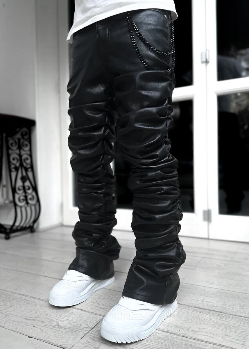 Black Super Stacked
