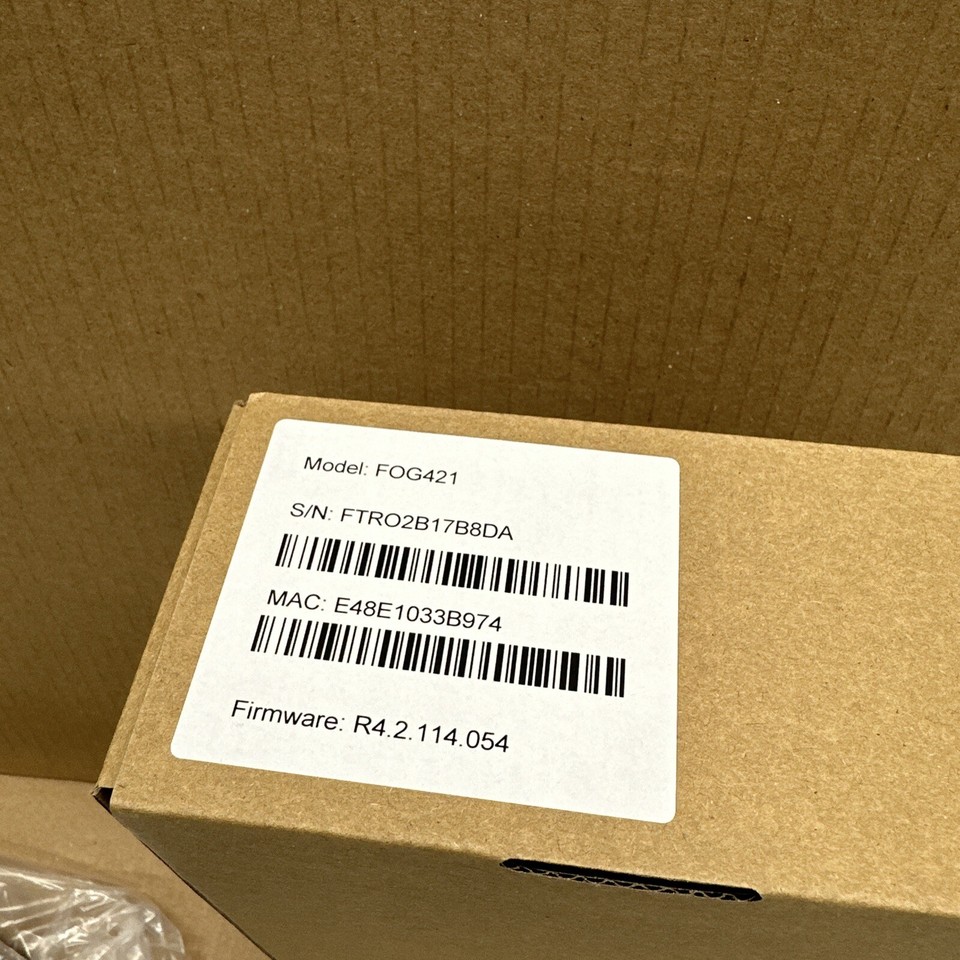 NEW Frontier GPON ONT FOG421 Optical Network Terminal. | eBay