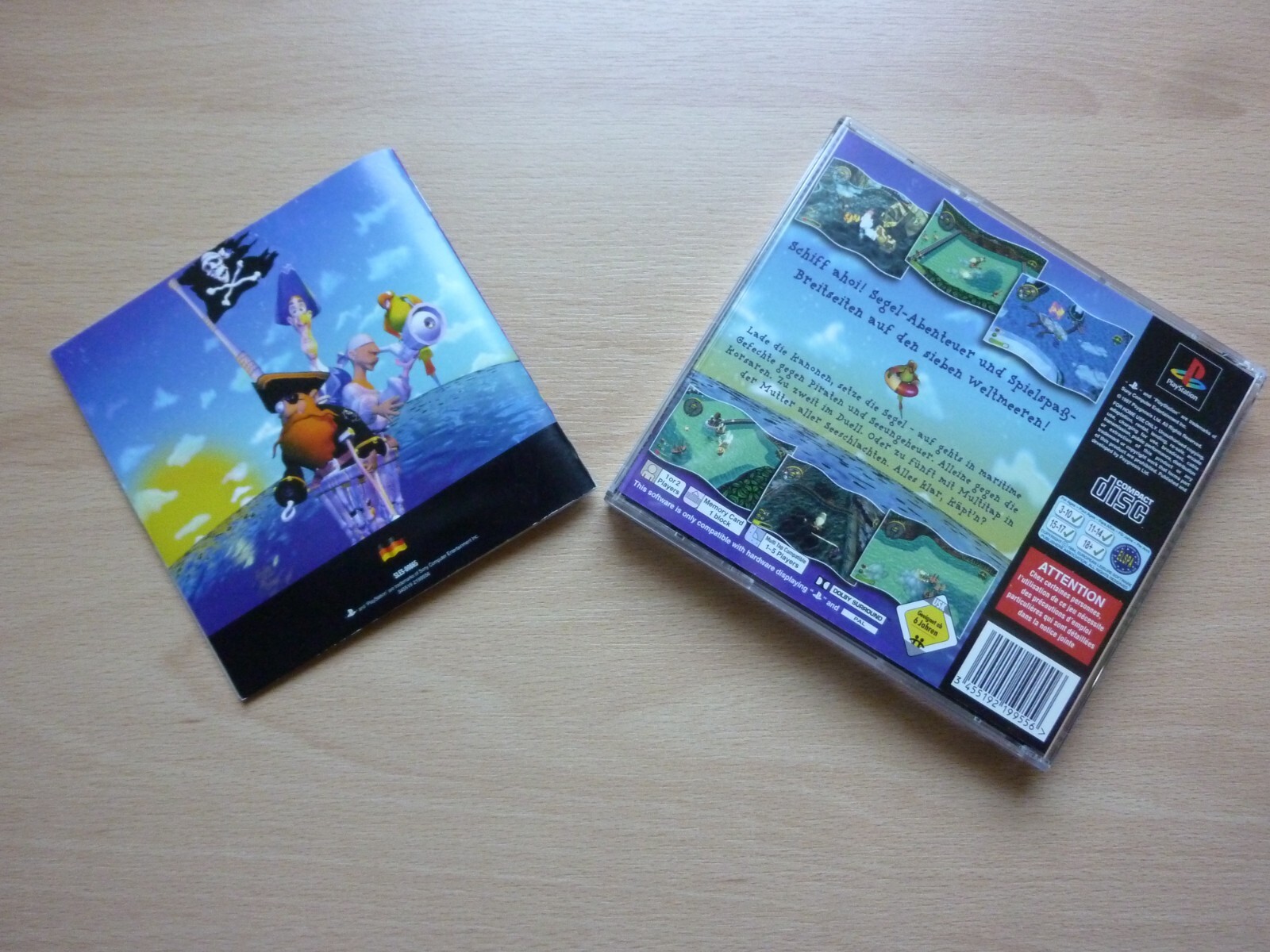 Overboard ! Playstation PS1 Spiel Anleitung CIB - Neue Hülle - GUT - CD ...