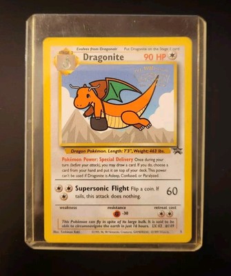 Pokemon Card Dragonite The First Movie Black Star Promo Card #5 | eBay