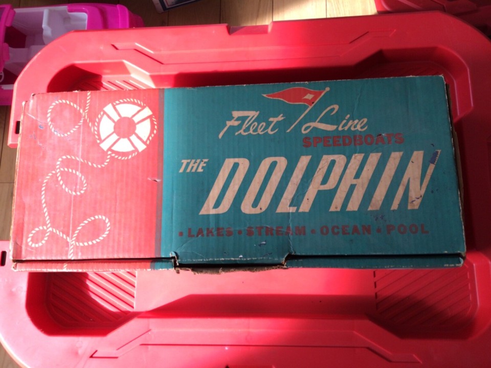 Dolphin Toy Boat Fleetline #500 | eBay