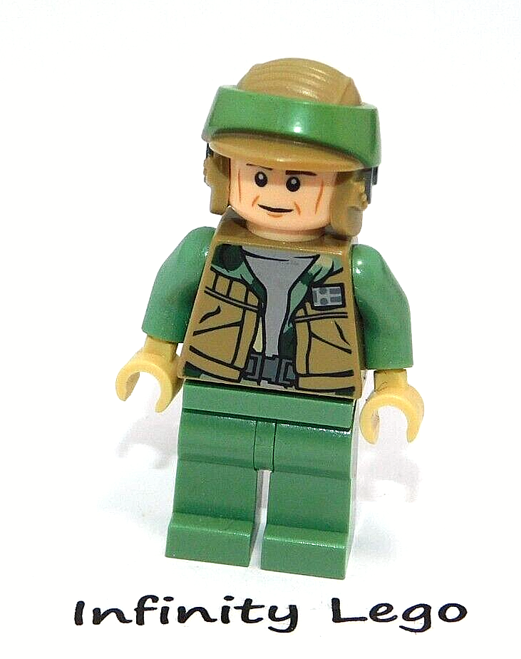 LEGO Rebel Commando Minifig Star Wars Endor Rebel & Imperial Trooper ...