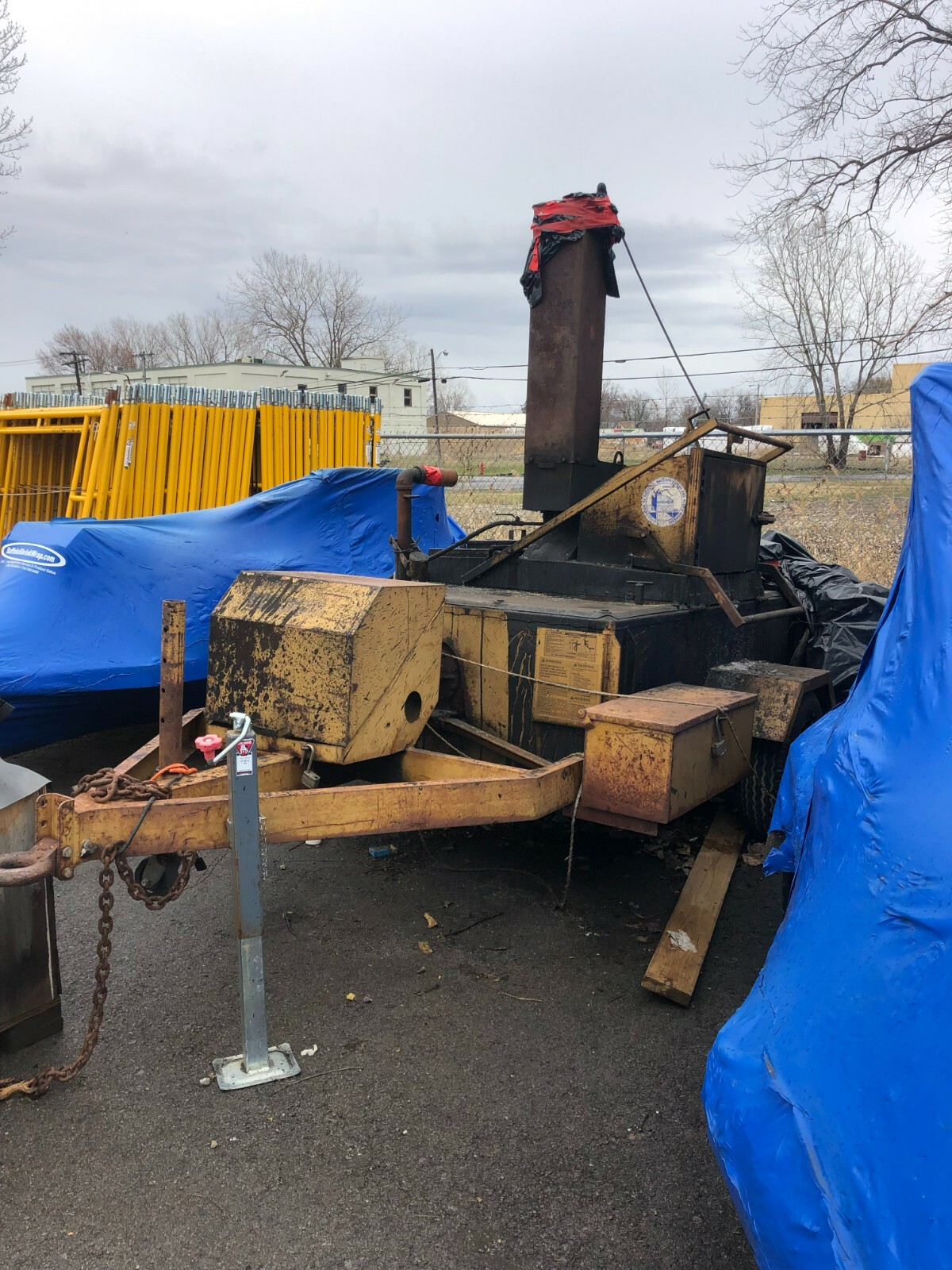 All Seasons Roofing Asphalt Kettle 400 gal with Afterburner (Emissions ...