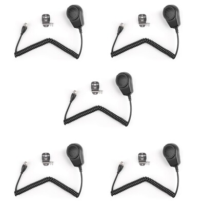 5PCS HM-180 EM-101/EM-48 Microphone for ICOM IC-M700 IC-M710 IC-M700PRO ...