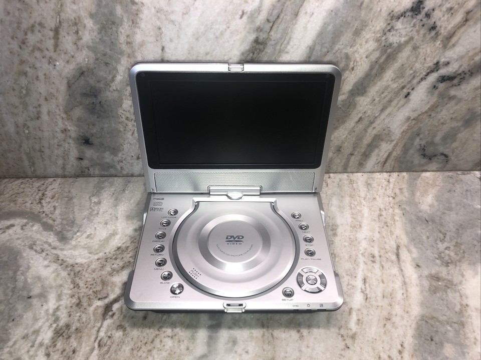 Coby 8.5" TFT TF-DVD8501 Portable Widescreen DVD Player With Power Cord ...