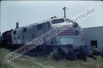 Original Slide Burlington CB&Q 9952A EMD E5A Eglin ILL 8-1968 | eBay