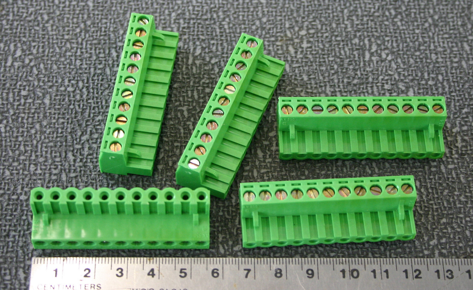 5 Pieces PTR Hartmann AK950/11 Phoenix Style 5.0mm 11 Circuit Terminal ...