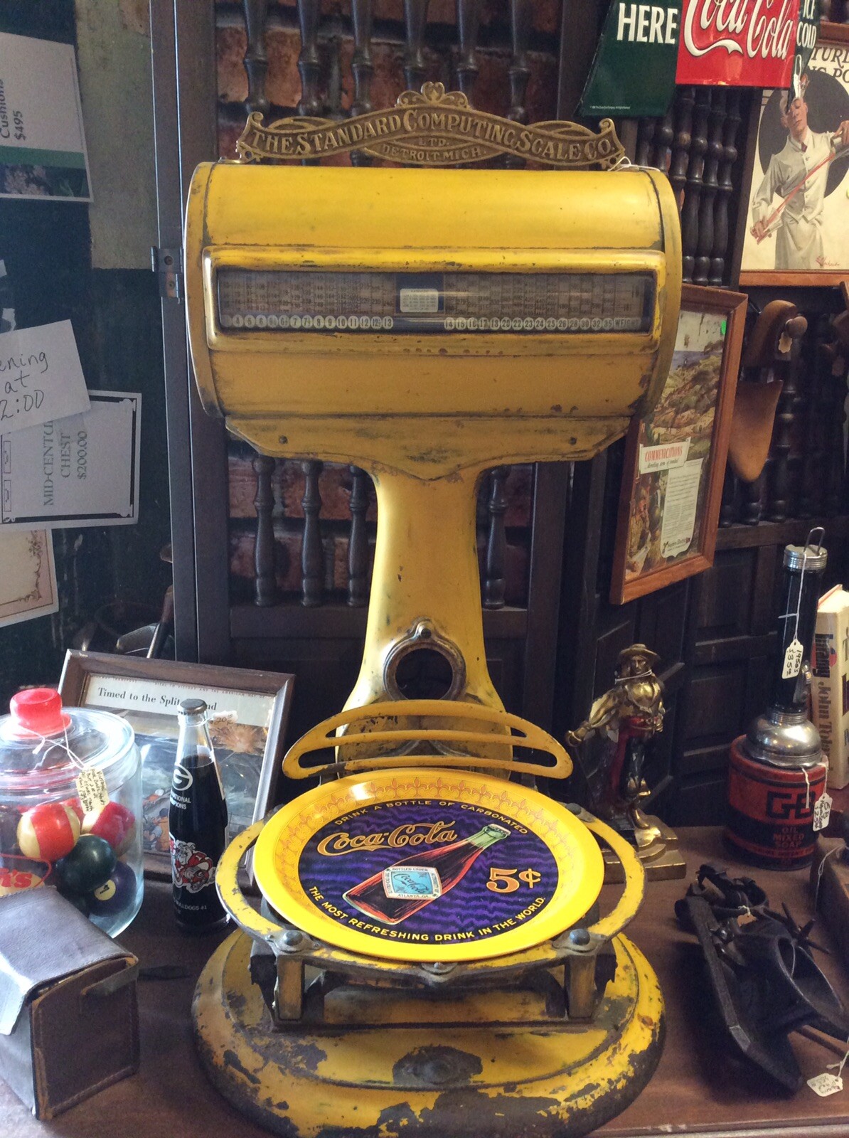 Antique circa 1911 The Standard Computing Scale Co Detroit Mich | eBay