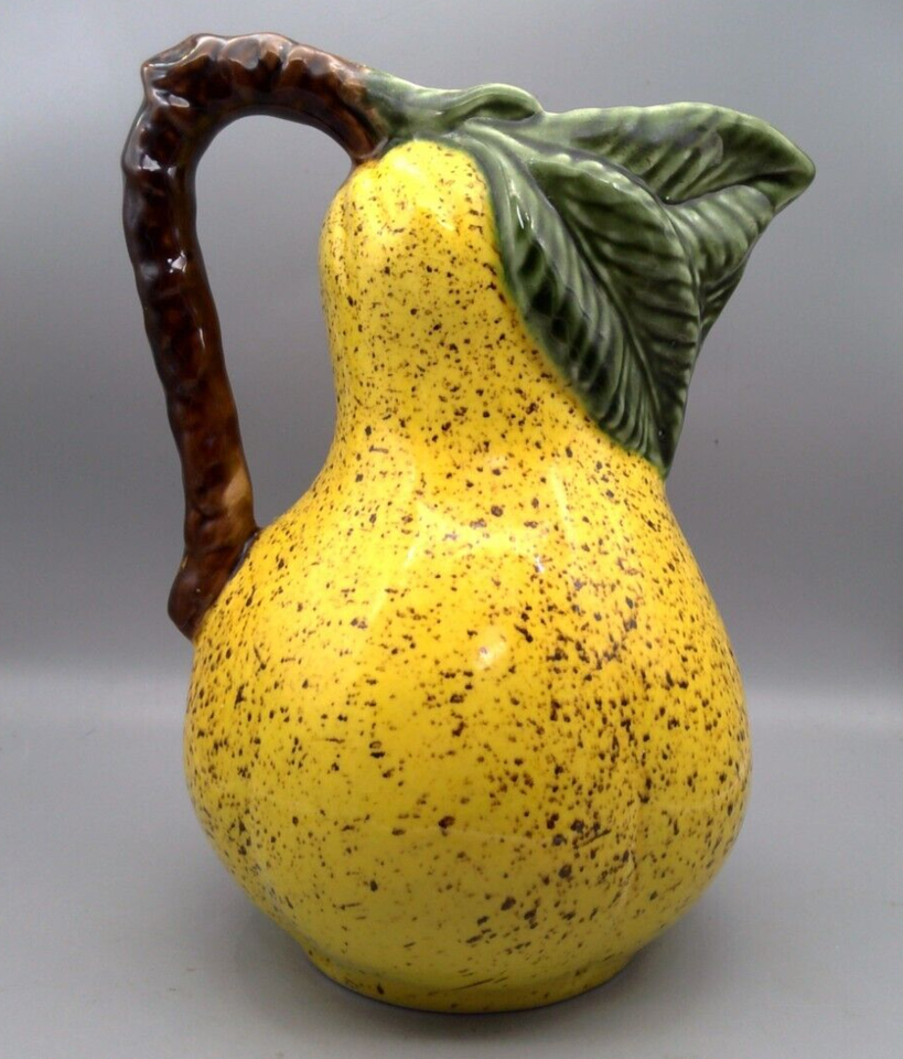 Pitcher Oltaire Pear Shape Made In Portugal Fruit Pitcher Tuscan ...