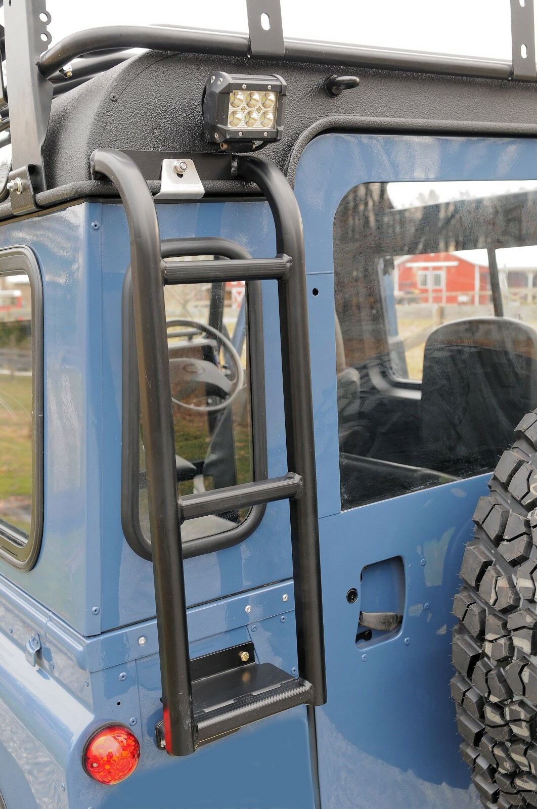 Land Rover Defender Aluminum Rear Ladder for Station Wagon 90 / 110 ...