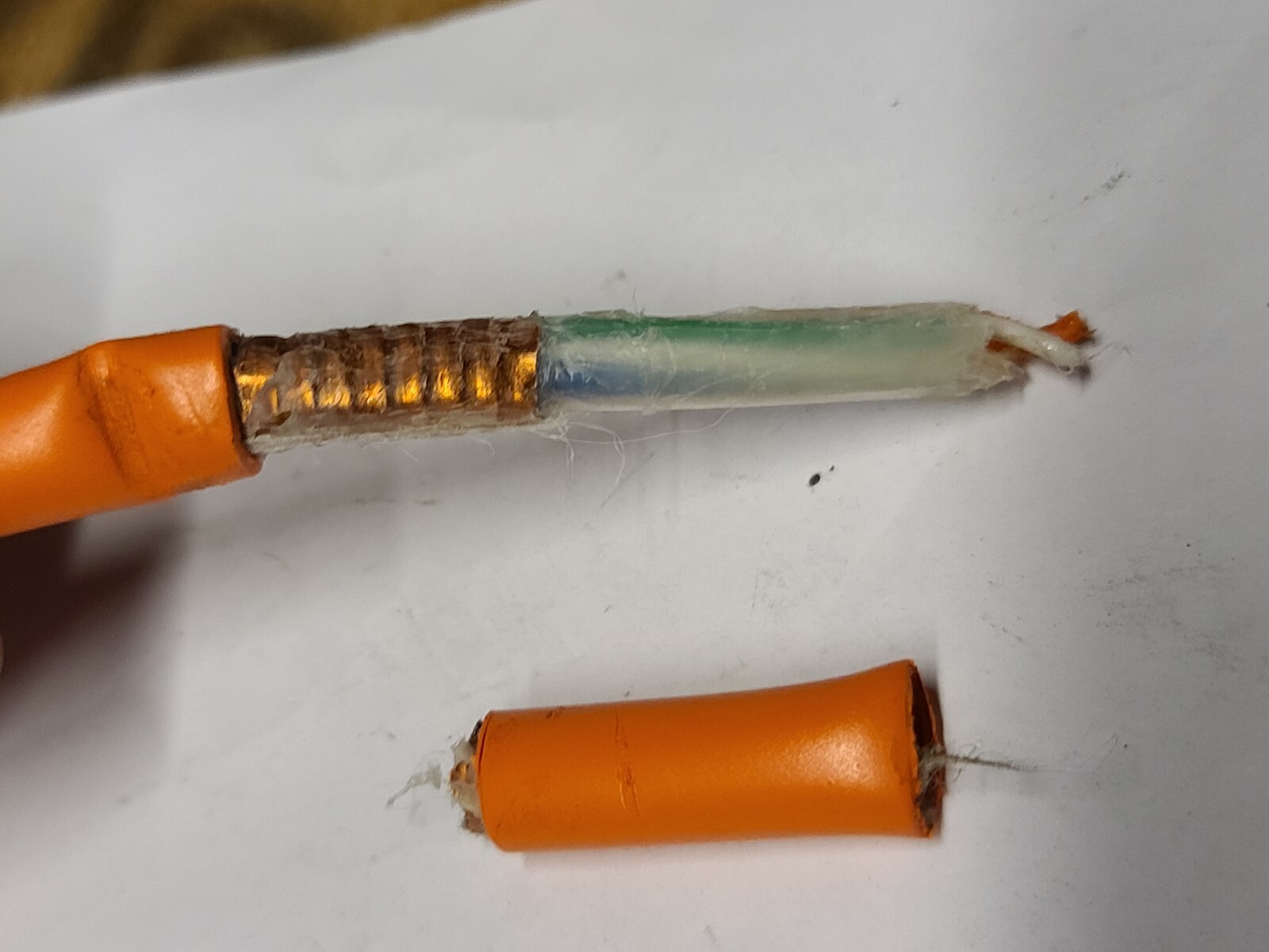 General Cable 22/3P Telephone Gel Fill BSW Buried Service Wire Orange ...