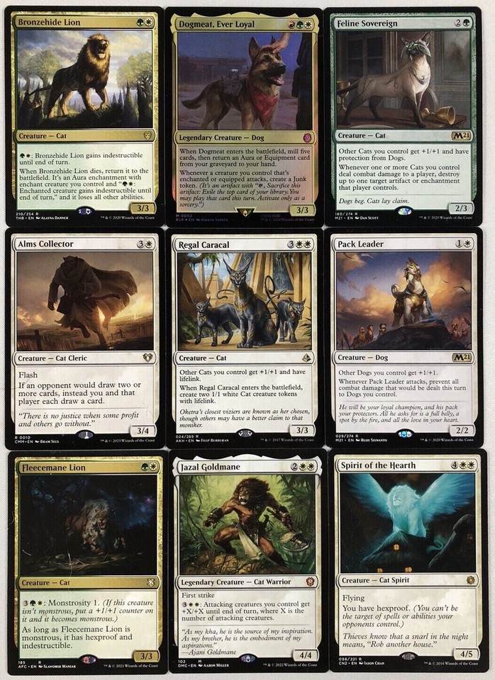 EDH Dog Deck - Commander MTG Magic the Gathering | eBay