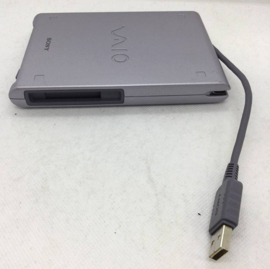 Sony PCGA-UFD5 VAIO Gray Portable 3.5 Inch Floppy Disk to USB Drive ...