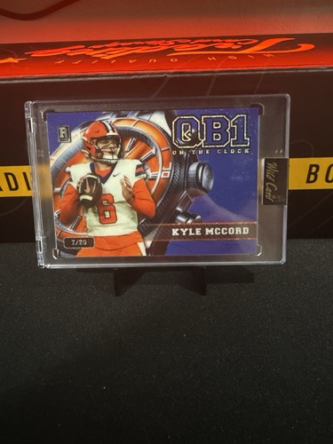 2024 Wild Card QB1 On The Clock Kyle McCord 7/ 20 | eBay