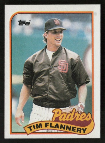 Tim Flannery 1989 Topps #379 San Diego Padres Baseball Card | eBay