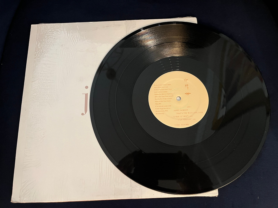 JANET JACKSON… That’s The Way Love Goes 12” Single Vinyl Record | eBay