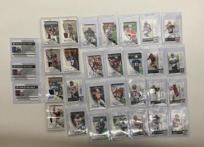 Lot Of (31) AUTO 2004 Upper Deck SP Authentic Football Cards w/ (6) RPA ...