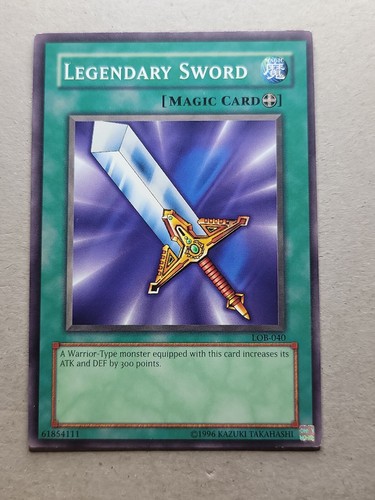 Legendary Sword - LOB-040 - Unlimited - YuGiOh-LP | eBay