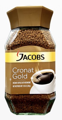 JACOBS COFFEE "CRONAT GOLD" INSTANT(GLASS), GERMANY,200GR/Якобс ...