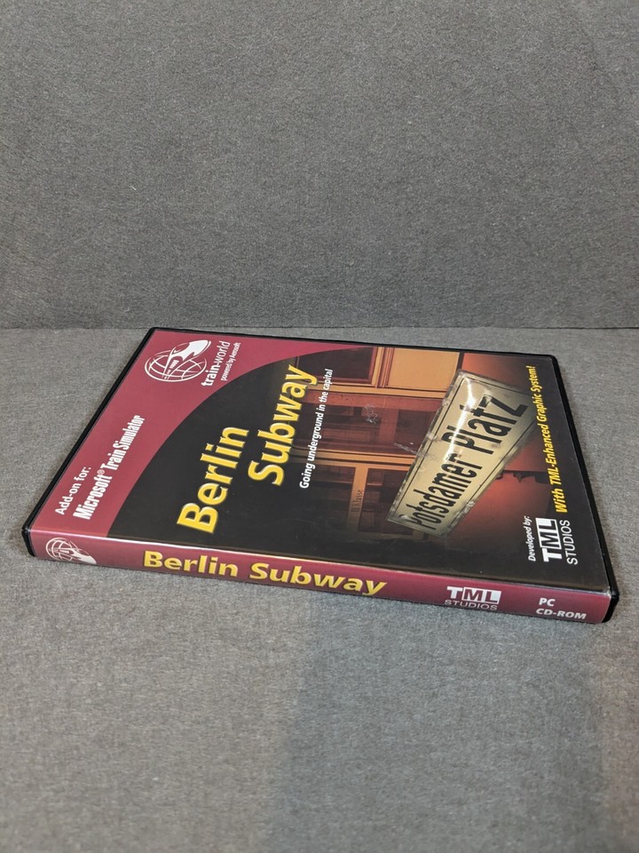 Berlin Subway Mircrosoft Train Simulator MSTS add on | eBay UK