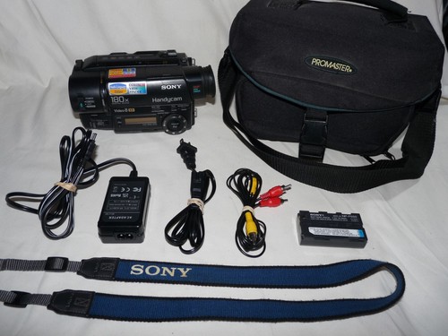 Sony CCD-TR416 HI8 8mm Video8 camera Camcorder VCR Player Video ...