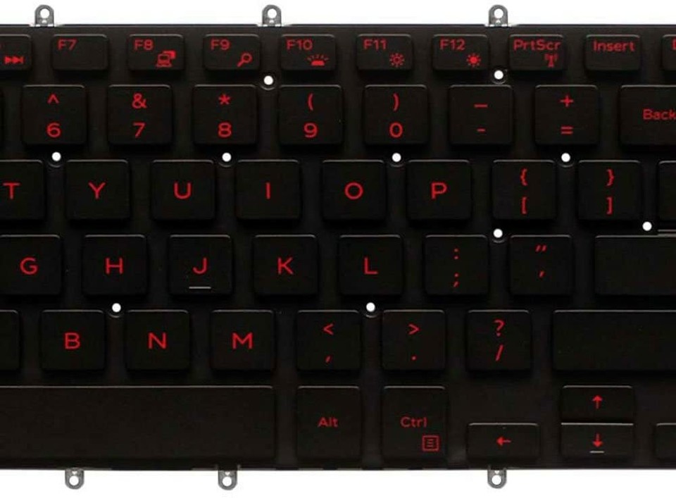 Replacement Spare Individual Keyboard Keys For Dell G3 G5 G7 Red | eBay