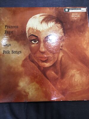 Frances Faye - Frances Faye Sings Folk Songs - Used Vinyl Record ...