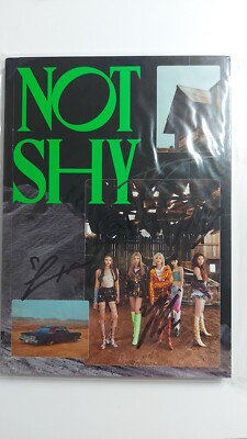 ITZY NOT SHY - ALL MEMBER SIGNED ALBUM (READ DESCRIPTION) | eBay